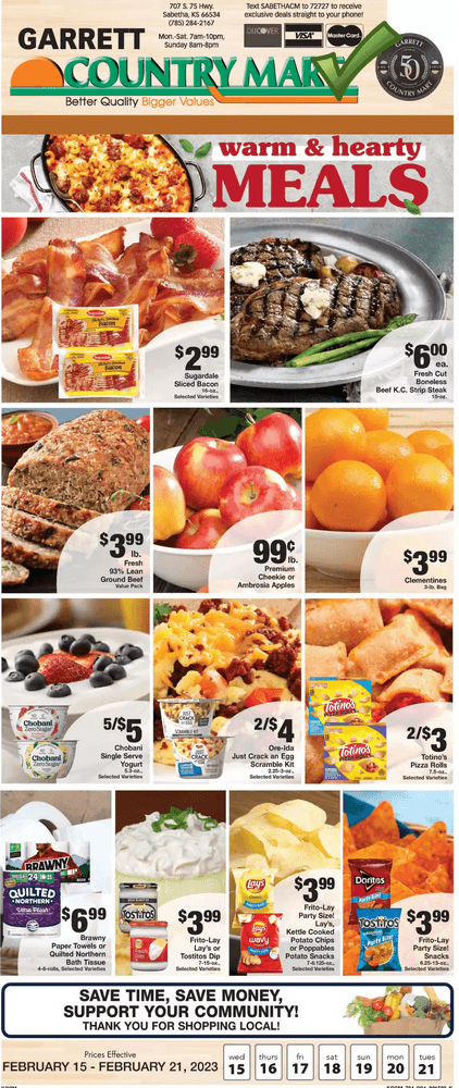 Country Mart Weekly Ad Feb 15 – Feb 21, 2023
