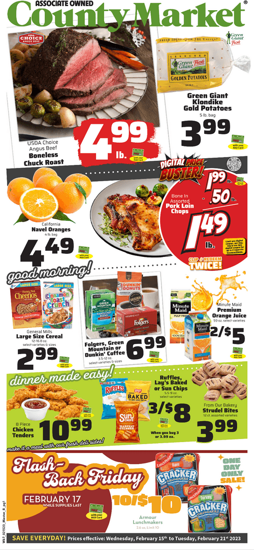 County Market Weekly Ad Feb 15 – Feb 21, 2023