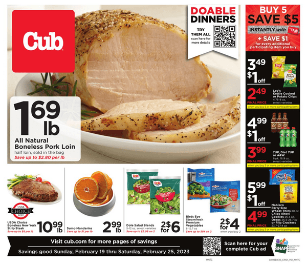 Cub Foods Weekly Ad Feb 19 – Feb 25, 2023