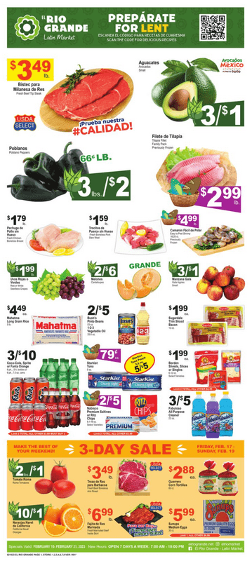 El Rio Grande Weekly Ad Feb 15 – Feb 21, 2023