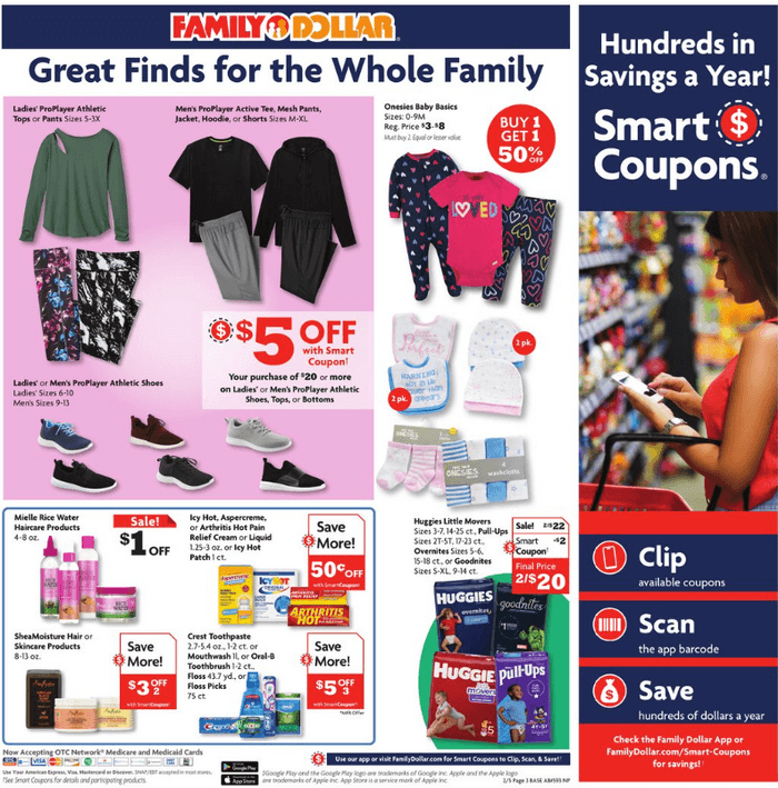 Family Dollar Weekly Ad Feb 05 – Feb 11, 2023