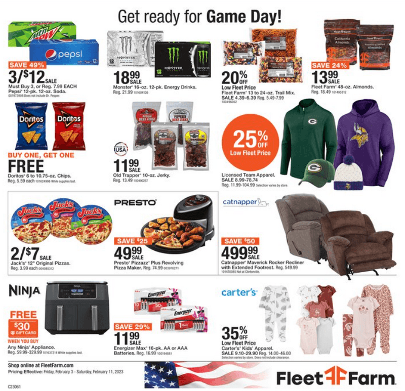 Fleet Farm Weekly Ad Feb 03 – Feb 11, 2023