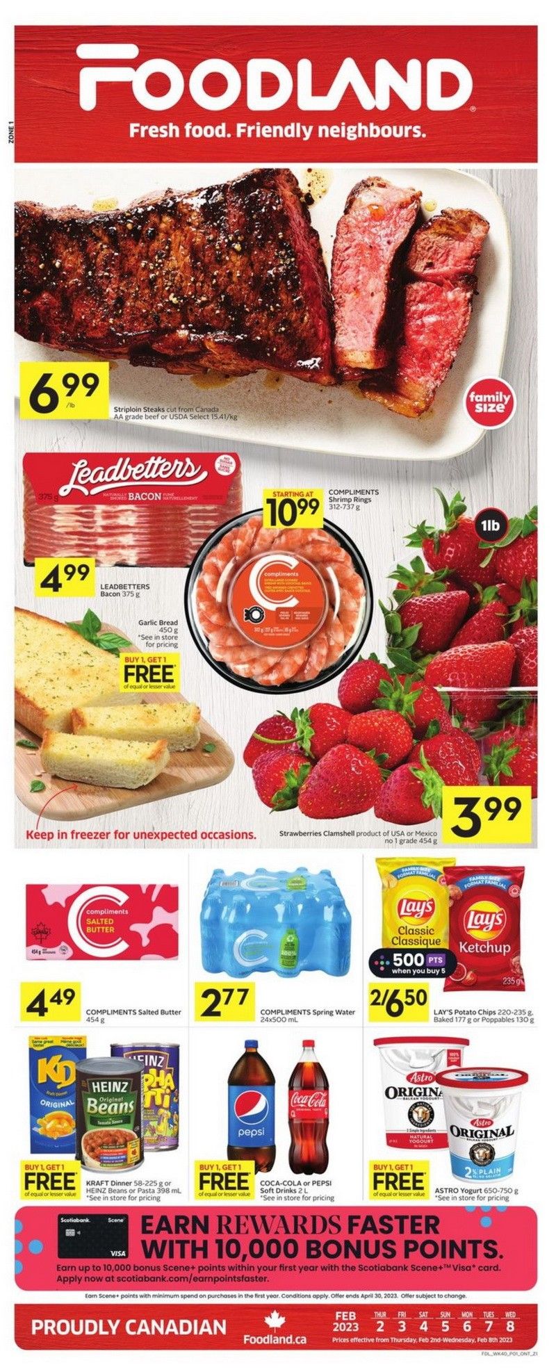 Foodland(Canada) Weekly Ad Feb 02 – Feb 08, 2023