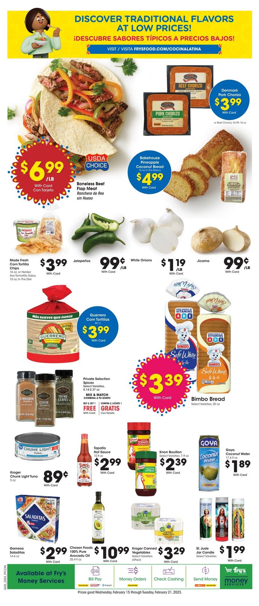 Fry's Food Weekly Ad Feb 15 – Feb 21, 2023