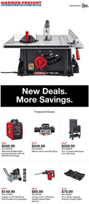 Harbor Freight Tool Ad Feb 17 – Mar 02, 2023
