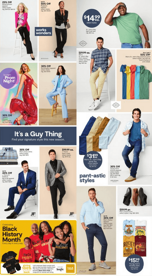 JCPenney Spring Sale Feb 21 – Feb 26, 2023