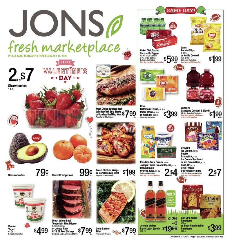 Jons Weekly Ad Feb 08 – Feb 14, 2023