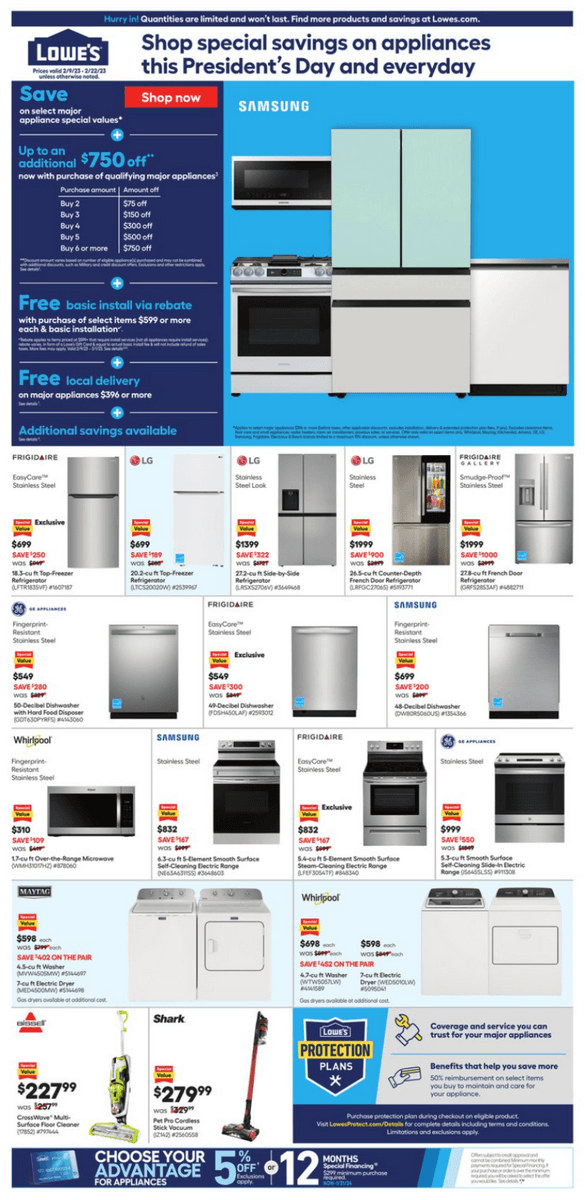 Lowe's Pro Weekly Ad May 01 – May 07, 2023