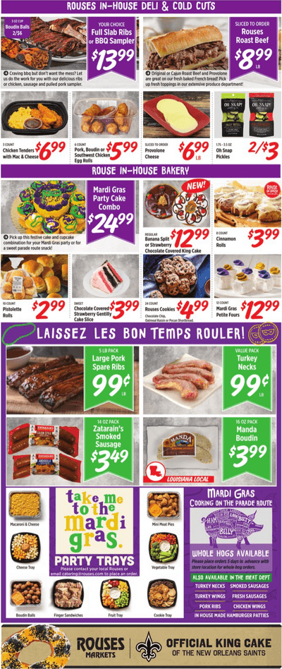 Rouses Weekly Ad Feb 15 – Feb 22, 2023