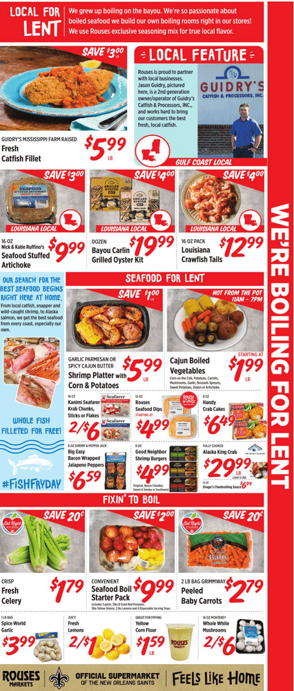 Rouses Weekly Ad Feb 22 – Mar 01, 2023