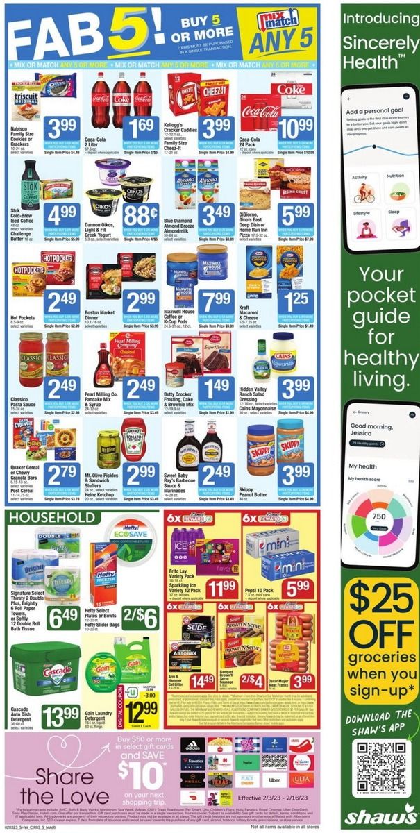 Shaw's Weekly Ad Feb 03 – Feb 09, 2023