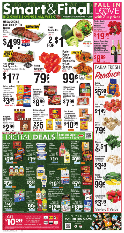 Smart & Final Weekly Ad Feb 08 – Feb 14, 2023