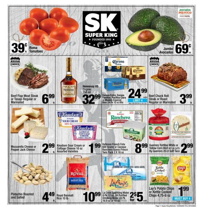 Super King Weekly Ad Feb 08 – Feb 14, 2023