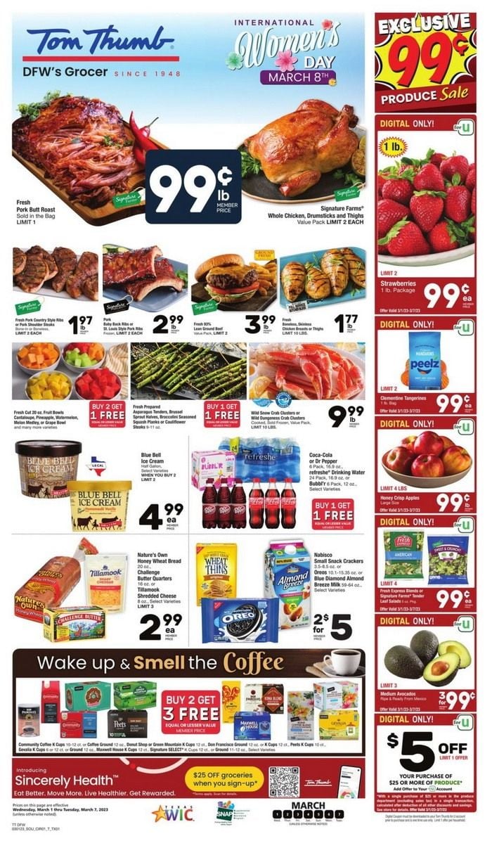 Tom Thumb Weekly Ad Mar 01 – Mar 07, 2023