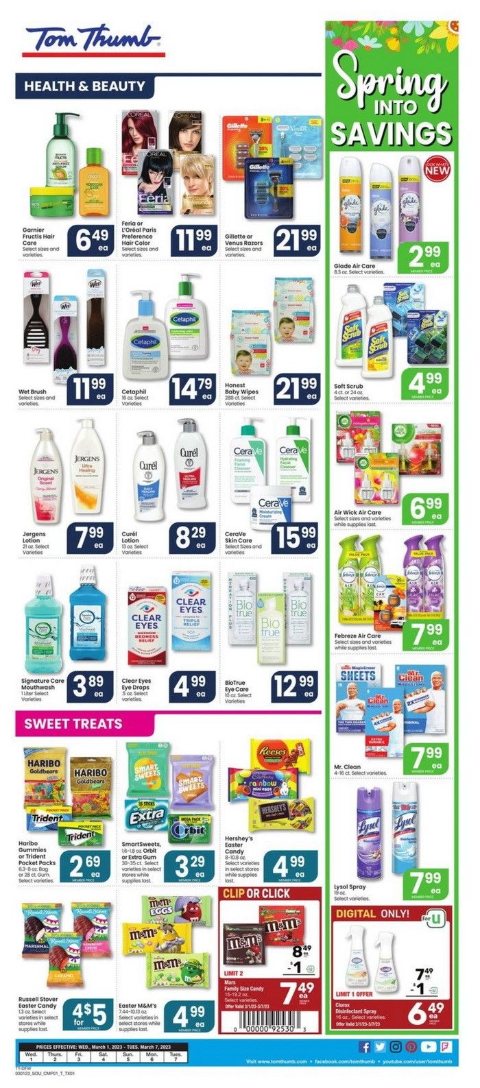 Tom Thumb Weekly Ad Mar 01 – Mar 07, 2023