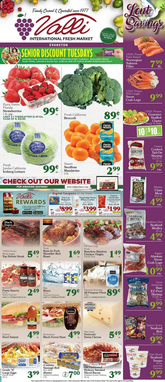 Valli Produce Weekly Ad Feb 22 – Feb 28, 2023