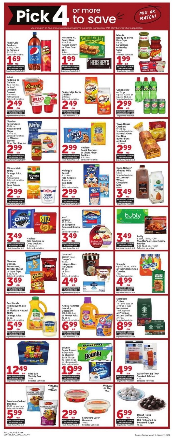 Vons Weekly Ad Mar 01 – Mar 07, 2023 (Easter Promotion Included)