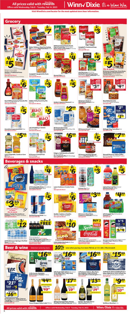 Winn-Dixie Weekly Ad Feb 08 – Feb 14, 2023
