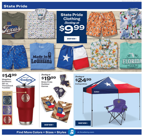 Academy Sports + Outdoors Weekly Ad Mar 27 – Apr 10, 2023