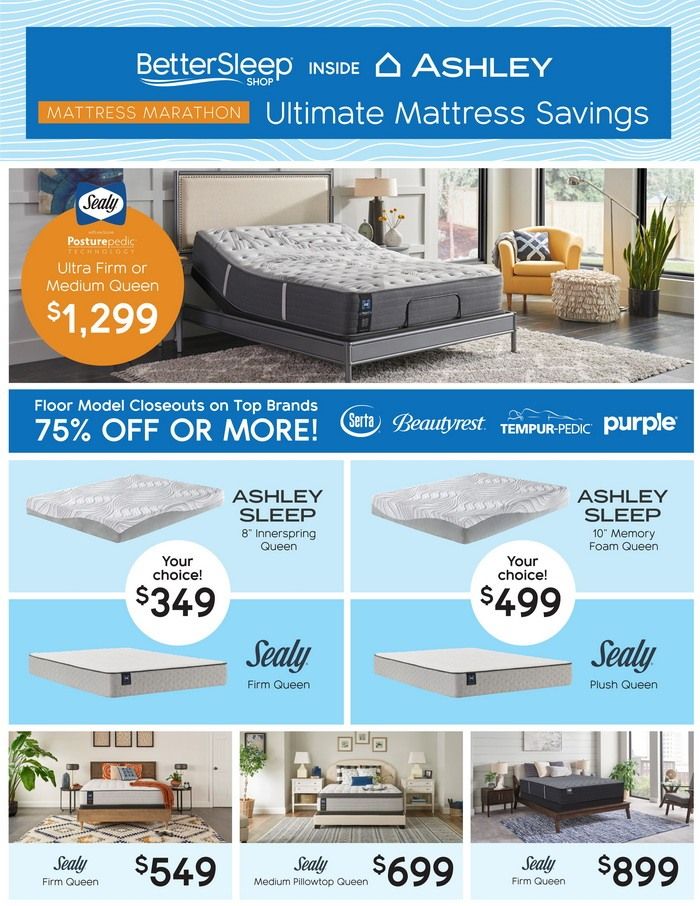 Ashley Furniture Ultimate Home Ad Sale Mar 28 – Apr 06, 2023