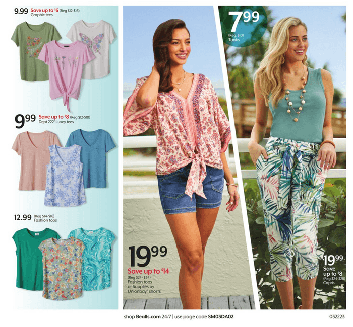 Bealls Weekly Ad Mar 22 – Mar 28, 2023