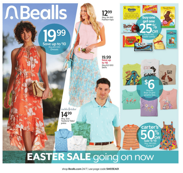 Bealls Weekly Ad Mar 29 – Apr 04, 2023 (Easter Promotion Included)