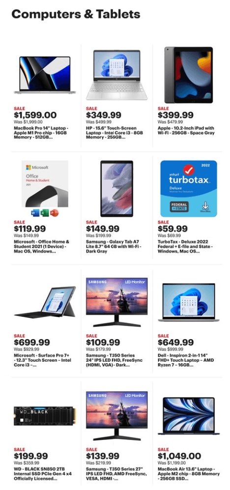Best Buy Weekly Ad Mar 20 – Mar 27, 2023