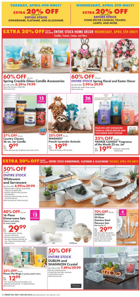 Boscov's Easter and Spring Sale Mar 30 – Apr 05, 2023
