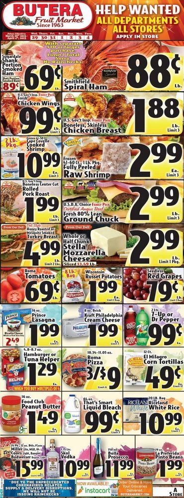 Butera Weekly Ad Mar 29 – Apr 04, 2023
