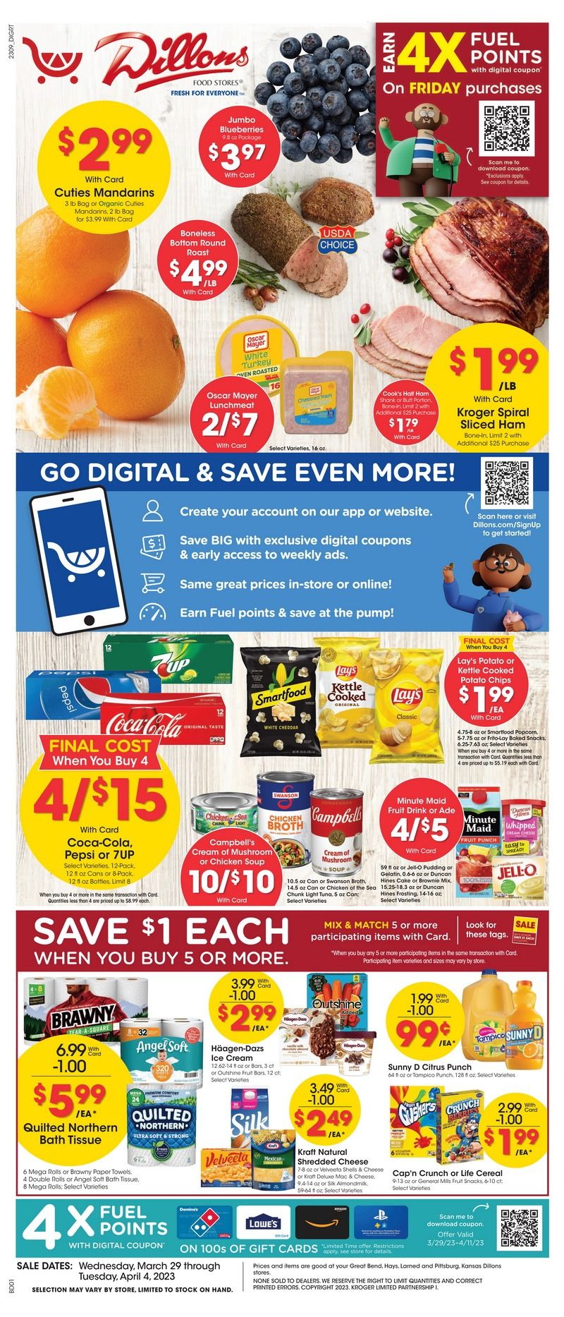Dillons Weekly Ad Mar 29 – Apr 04, 2023 (Easter Promotion Included)