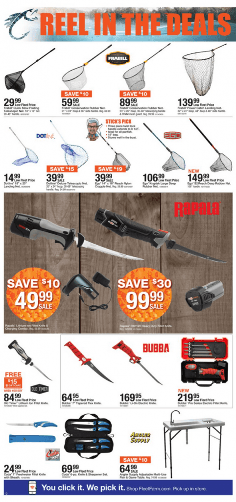 Fleet Farm Fishing and Marine Event Mar 15 – Apr 02, 2023