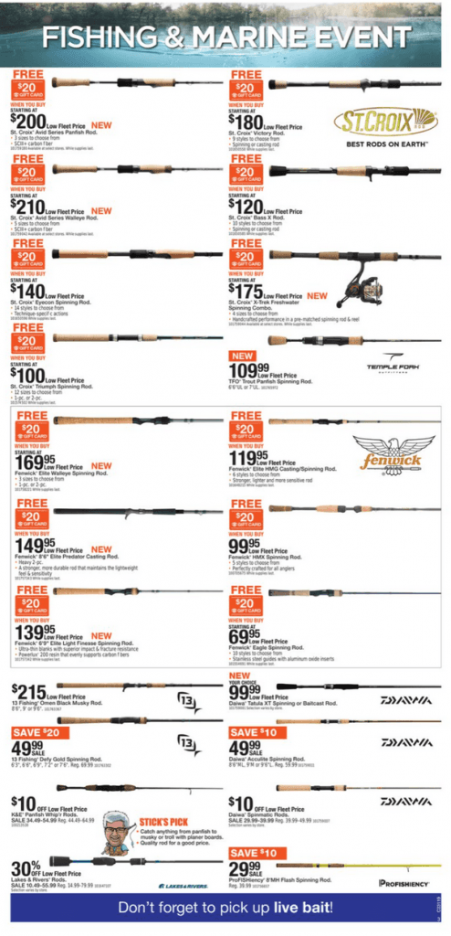 Fleet Farm Fishing and Marine Event Mar 15 – Apr 02, 2023