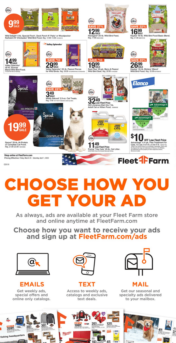Fleet Farm Weekly Ad Mar 24 – Apr 01, 2023
