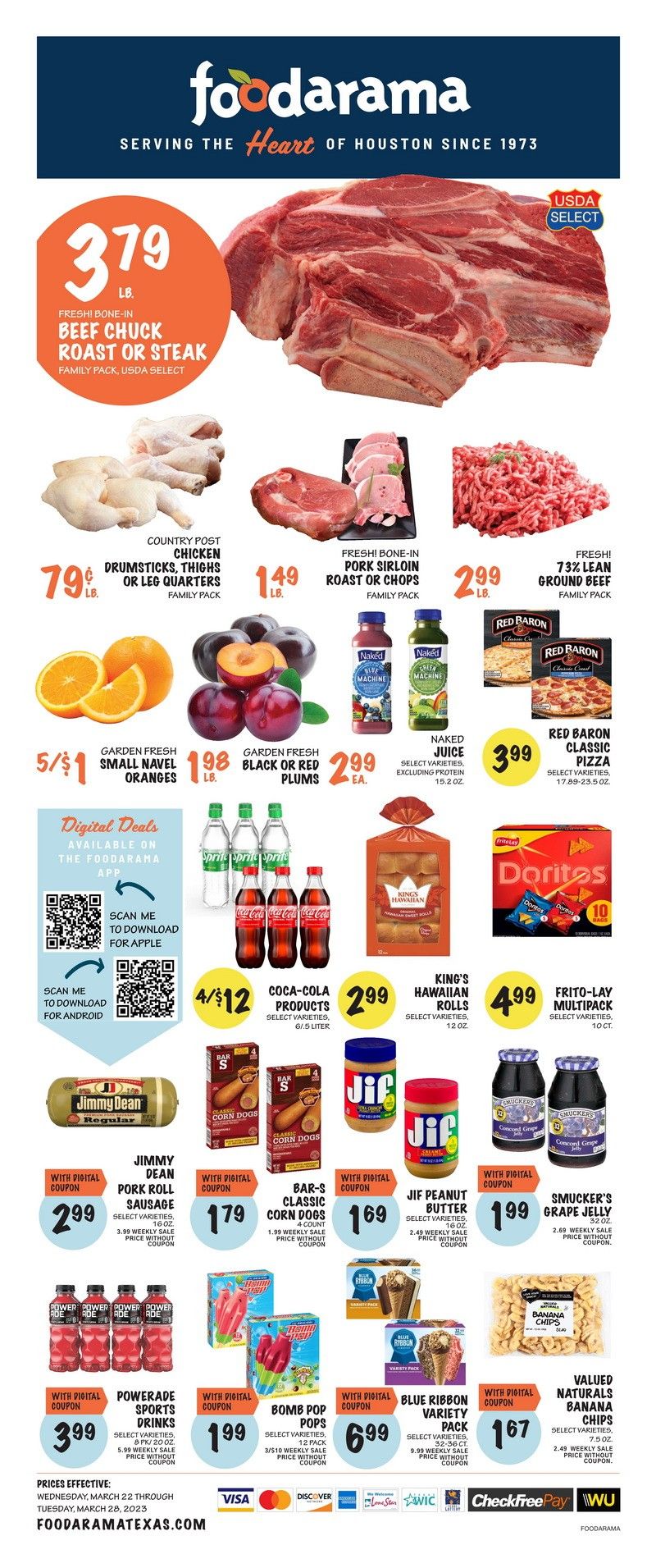 Foodarama Weekly Ad Mar 22 – Mar 28, 2023