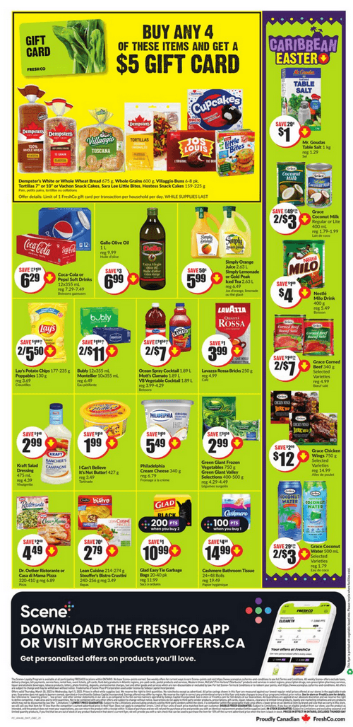 FreshCo Weekly Ad Mar 30 – Apr 05, 2023 (Easter Promotion Included)