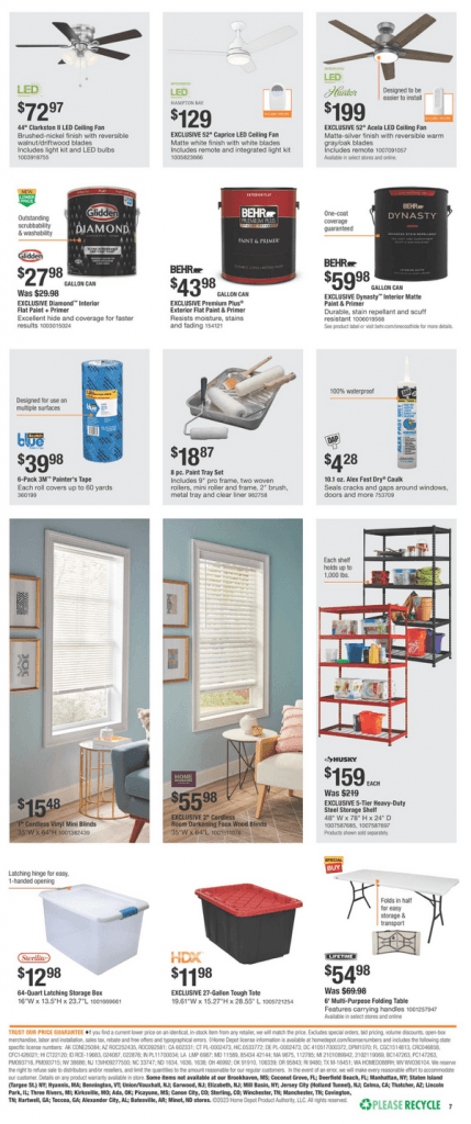 Home Depot Spring Kickoff Ad Mar 23 – Apr 02, 2023