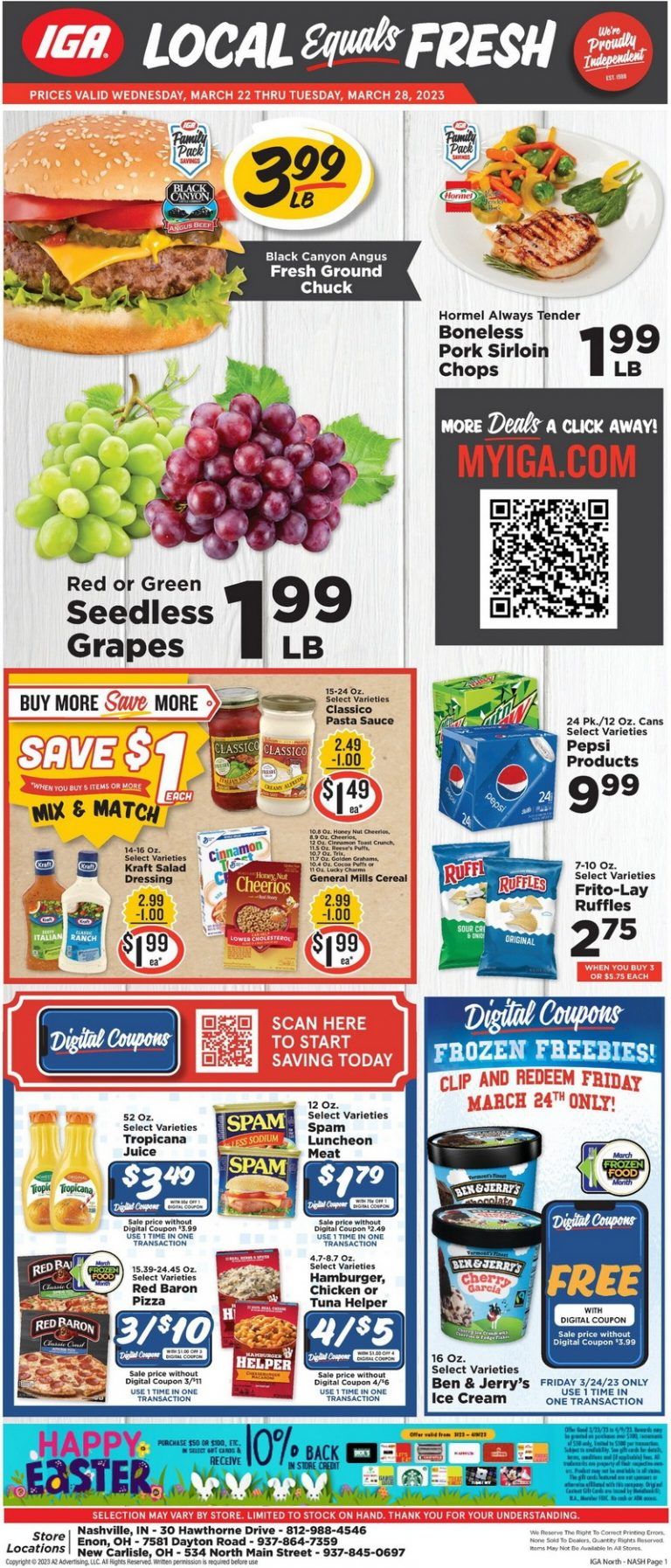 IGA Weekly Ad Mar 22 – Mar 28, 2023