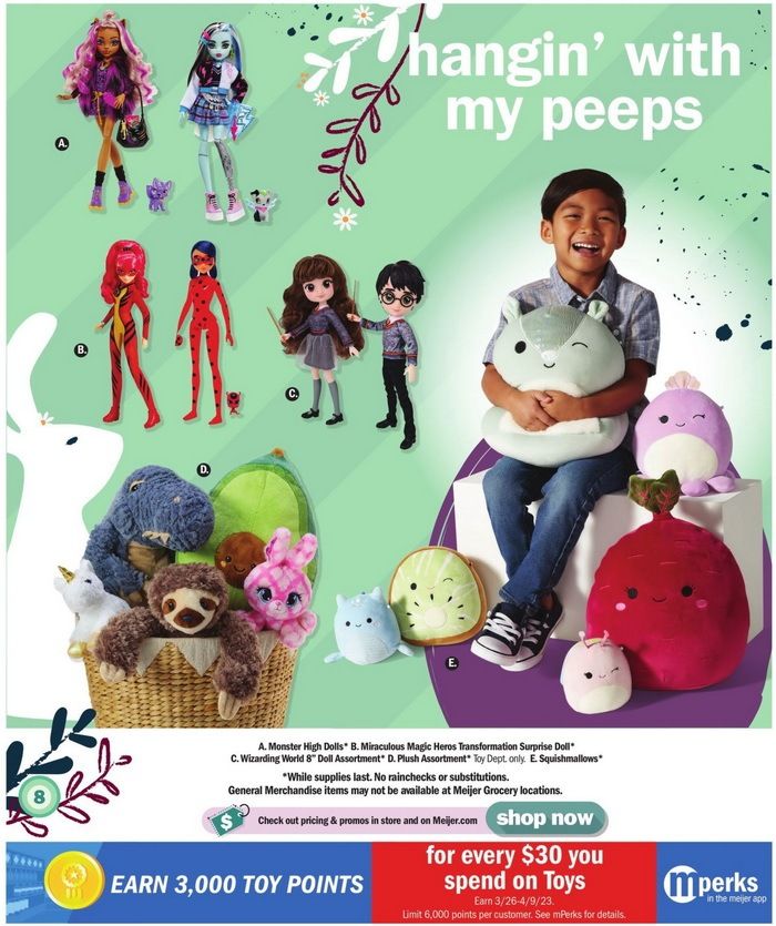 Meijer Easter Toy Ad Mar 26 – Apr 09, 2023