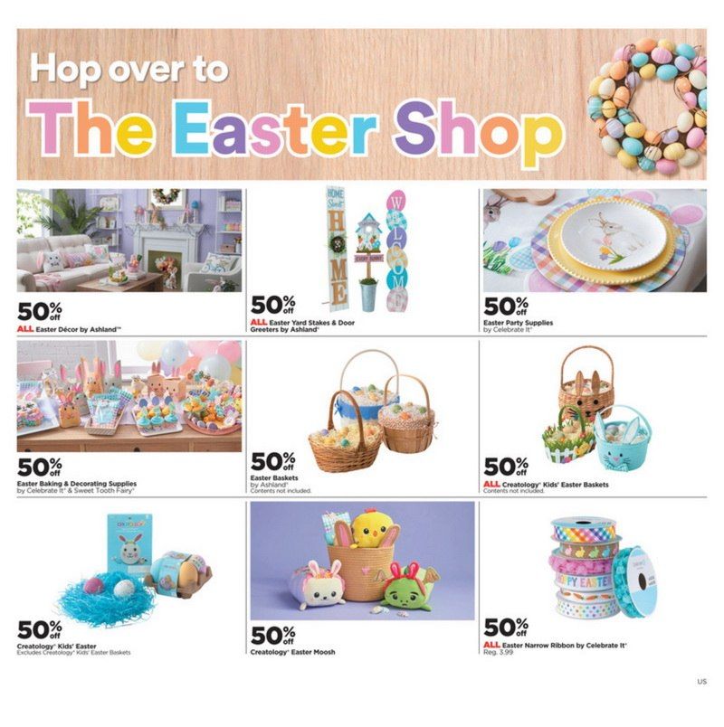 Michaels Weekly Ad Mar 27 – Apr 01, 2023 (Easter Promotion Included)