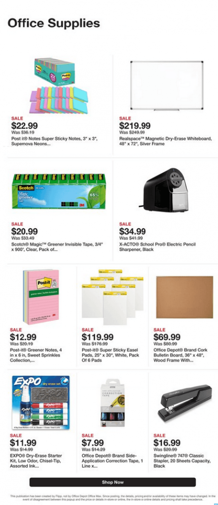 Office Depot Weekly Ad Mar 06 – Mar 12, 2023