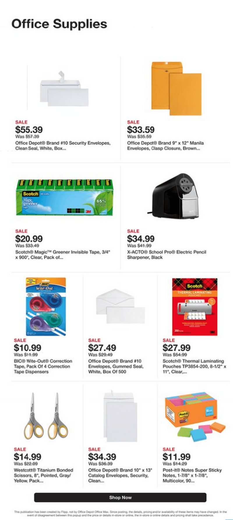 Office Depot Weekly Ad Mar 20 – Mar 26, 2023