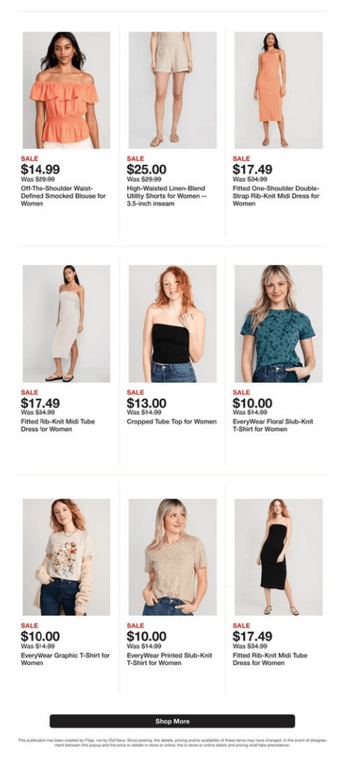 Old Navy Weekly Ad Mar 20 – Mar 27, 2023