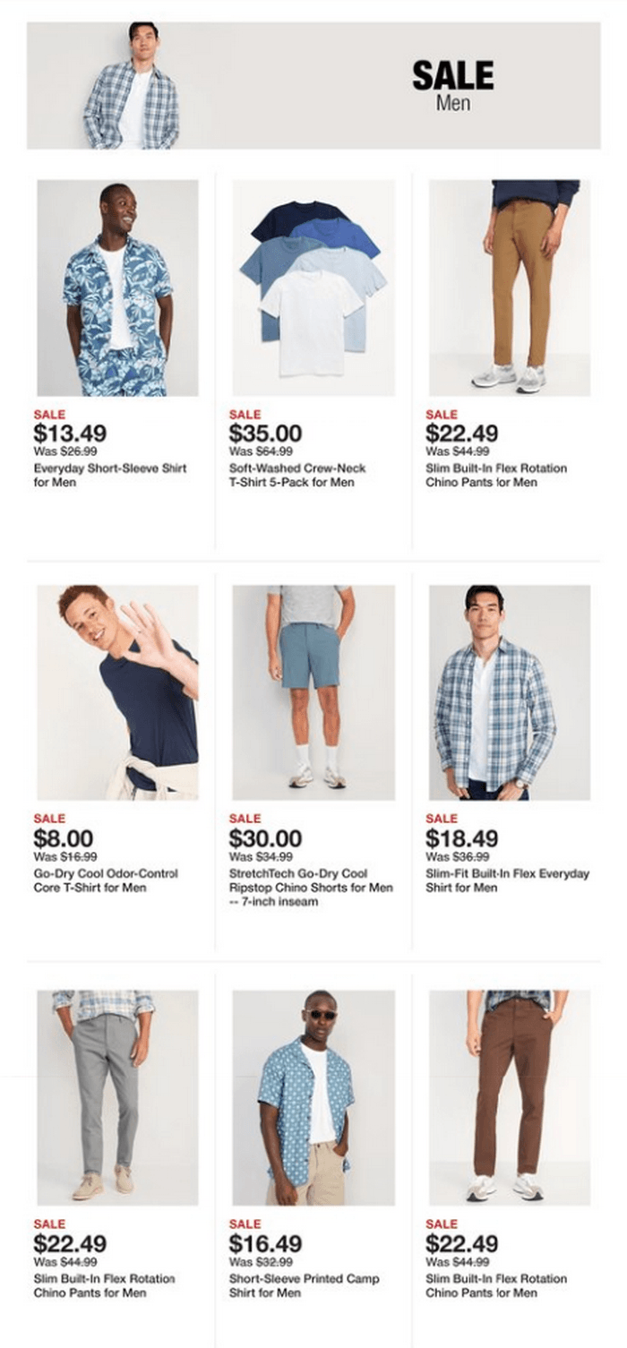 Old Navy Weekly Ad Mar 20 – Mar 27, 2023