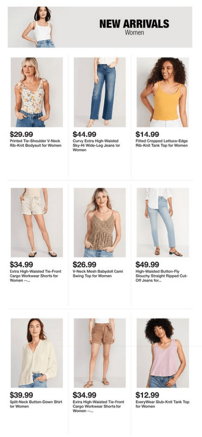 Old Navy Weekly Ad Mar 27 – Apr 03, 2023