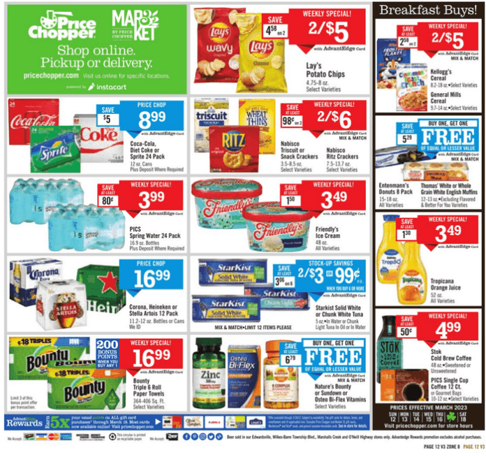 Price Chopper Weekly Ad Mar 12 – Mar 18, 2023