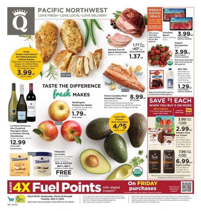 QFC Weekly Ad Mar 29 – Apr 04, 2023 (Easter Promotion Included)