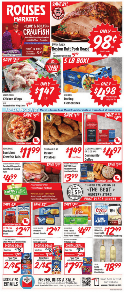 Rouses Weekly Ad Mar 08 – Mar 15, 2023