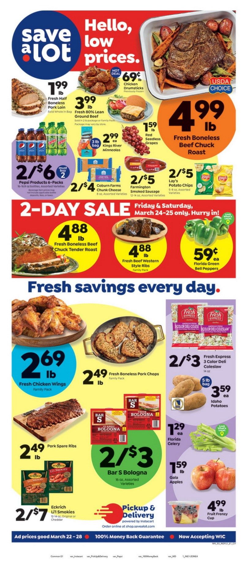 Save A Lot Weekly Mar 22 – Mar 28, 2023 (Easter Promotion Included)