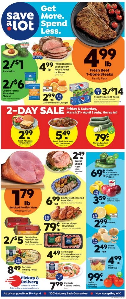 Save A Lot Weekly Ad Mar 29 – Apr 04, 2023