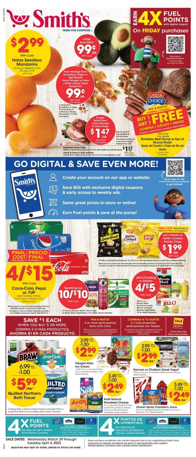 Smith's Food and Drug Weekly Ad Mar 29 – Apr 04, 2023 (Easter Promotion ...
